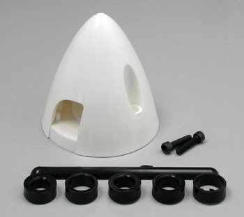 DUB260 Dubro 1-1/2" Spinner White - Graves RC Hobbies