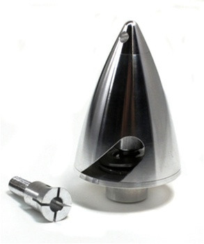 EFLSP150B E-flite 1.50" Aluminum Bullet Spinner w/ 4 & 5mm Collet ...