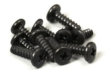 HIT55801 Hitec Servo Horn Screw Set Resin Gear (10) - Graves RC Hobbies