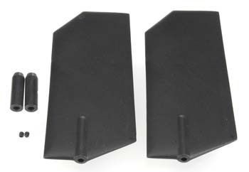 HMXE7810 HELI-MAX 3D FLYBAR PADDLES 4MM FOR KINETIC 50 - Graves RC Hobbies