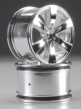 HPI3013 HPI WHEEL, CHROME - Graves RC Hobbies