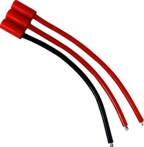 IMX10179 IMEX PC3 3-PIN FEMALE WITH WIRE 14G (1) - Graves RC Hobbies