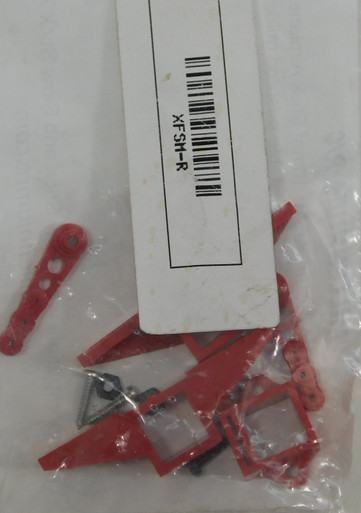 MRCXFSMR MILLENNIUM RC X-FUSE SERVO MOUNT RED - Graves RC Hobbies