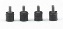 OCTMMR-L OCTURA RUBBER MOTOR MOUNT 4EA - Graves RC Hobbies