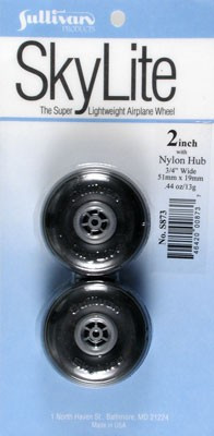 SUL873 Sullivan SkyLite Wheels 2" (2) - Graves RC Hobbies