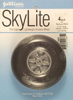 SUL881 Sullivan SkyLite Wheel 4" (1) - Graves RC Hobbies