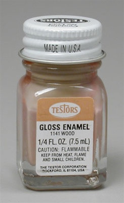 TES1141 Testors Wood 1/4 oz - Graves RC Hobbies