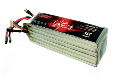 TP5000-6SL55 Thunder Power 5000mAh 6-Cell/6S 22.2V Lightning Series 55C ...