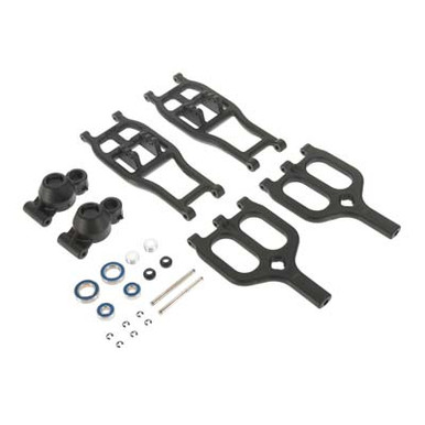 RPM80942 RPM Rear True-Track A-Arm Conversion Black T/E-Maxx - Graves ...