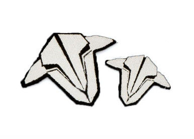 TBSPATCHWHT TBS TEAM PATCH WHITE - Graves RC Hobbies