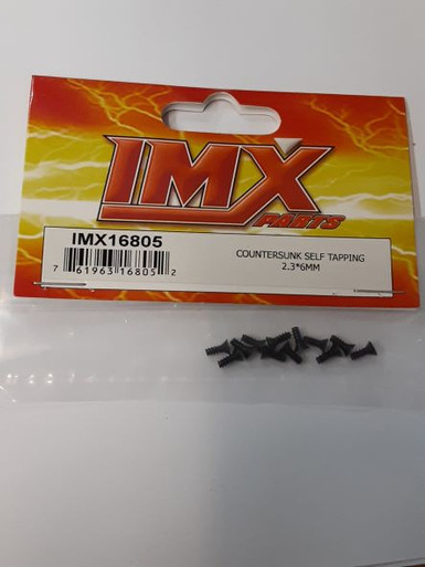 IMX16805 IMEX Shogun/Ninja Counter Sunk Screws 2.3-6MM - Graves RC Hobbies