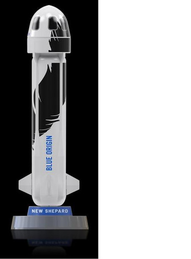 EST2198 Estes Rockets - Blue Origin New Shepard Model Rocket - Graves ...