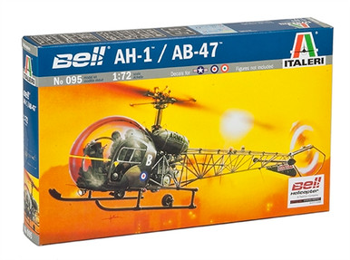 ITA95 ITALERI 1/72 AH-1 / AB-47 Helicopter - Graves RC Hobbies