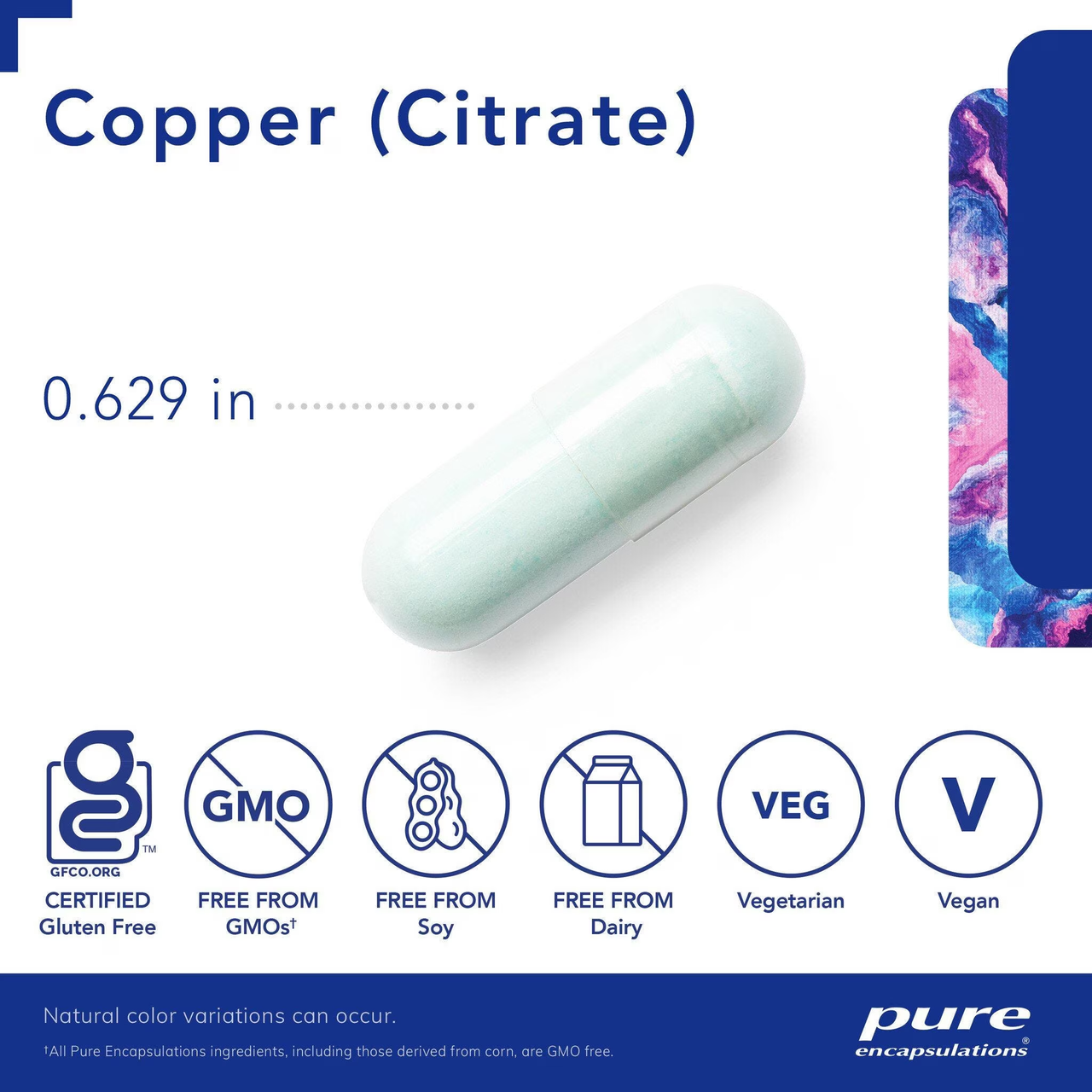 Copper (citrate) 60's | Pure Encapsulation