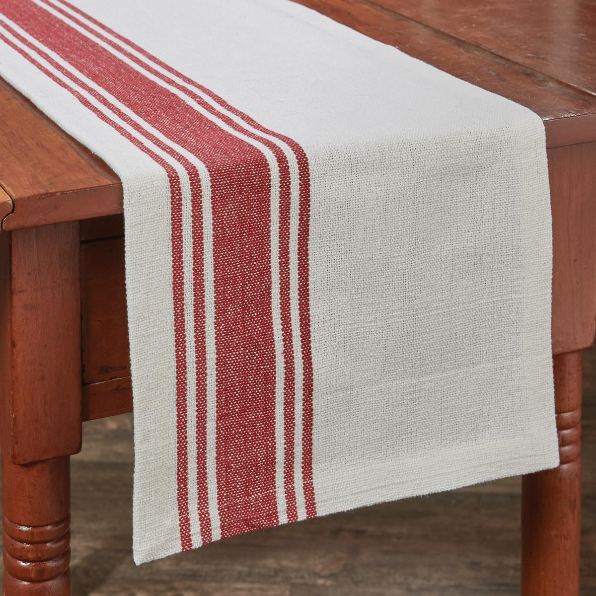 Ribbon Candy Table Runner - 13x36 - Country Village Shoppe