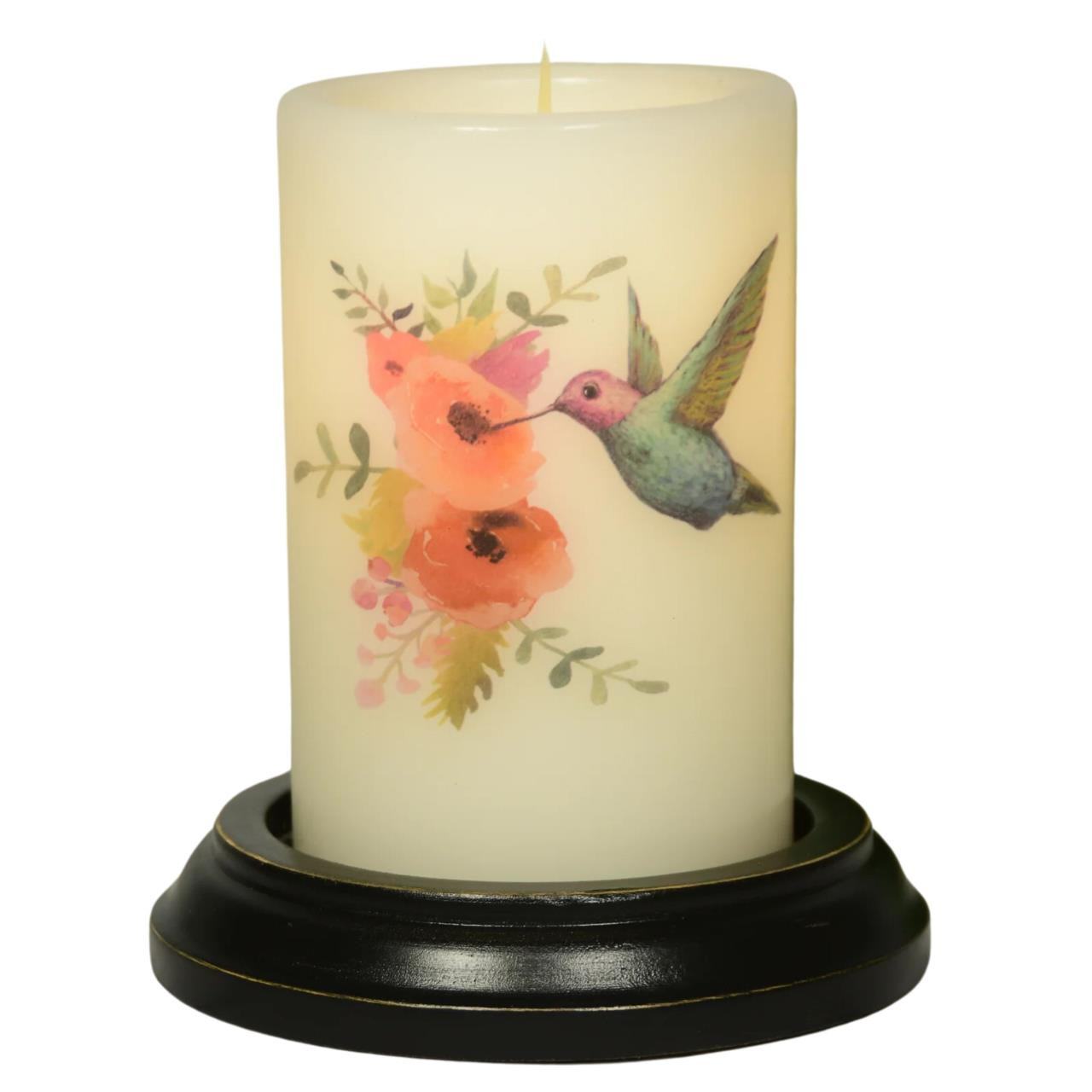 Candle Sleeve - Hummingbird Purple - Country Village Shoppe