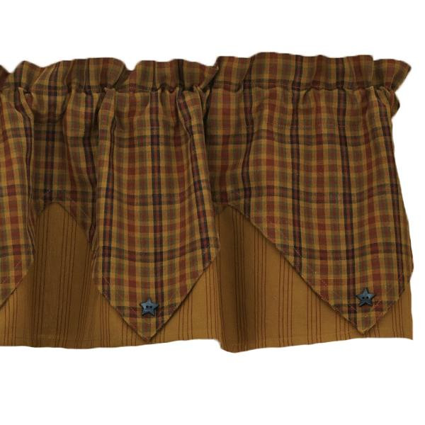 Primitive Spice Valance - Point 72x15 - Country Village Shoppe