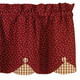 Apple Jack Valance - Scalloped 58x15 - Country Village Shoppe