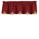 Apple Jack Valance - Scalloped 58x15 - Country Village Shoppe