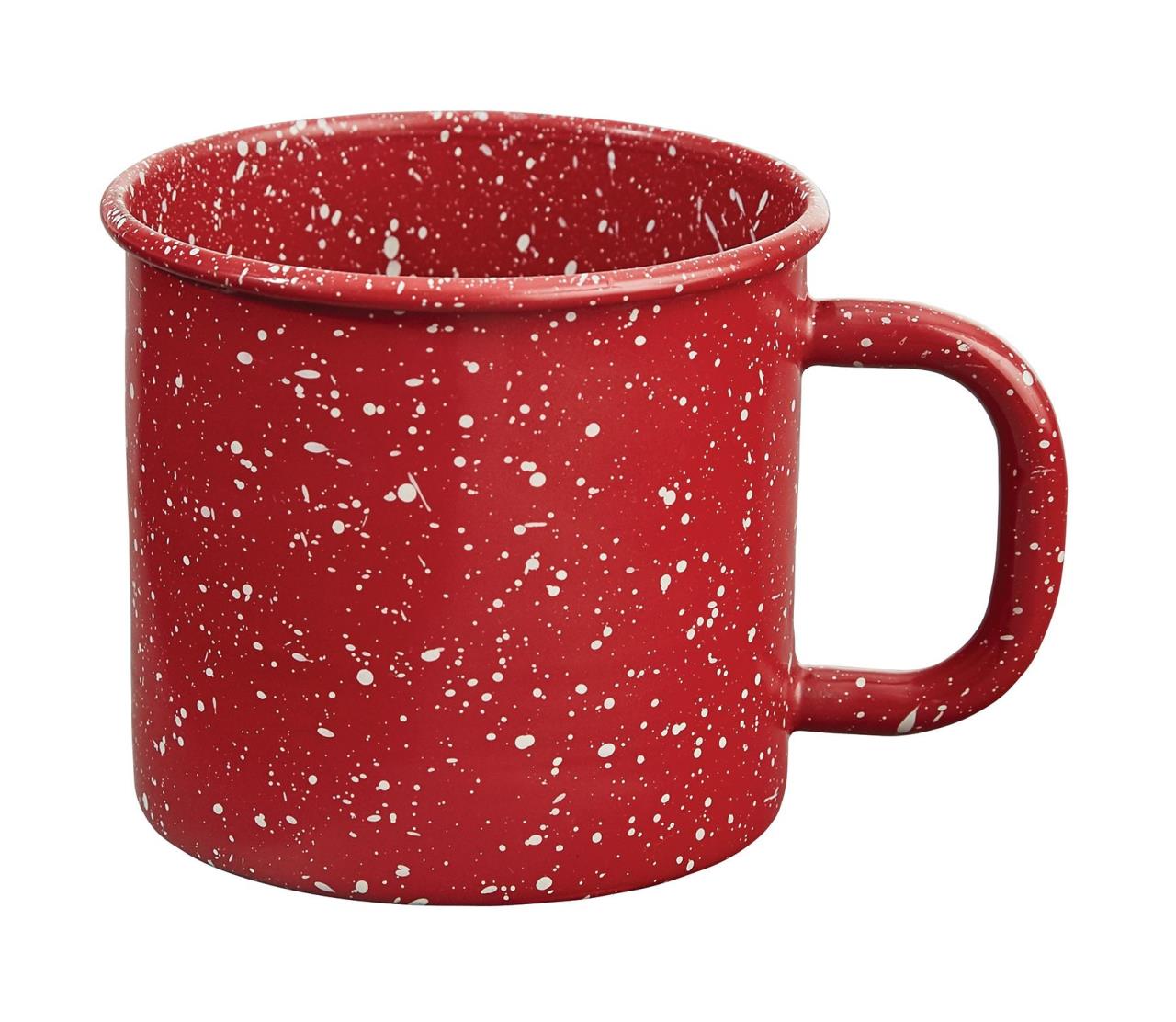 Granite Enamelware Red - Mugs Set of 4 - Country Village Shoppe
