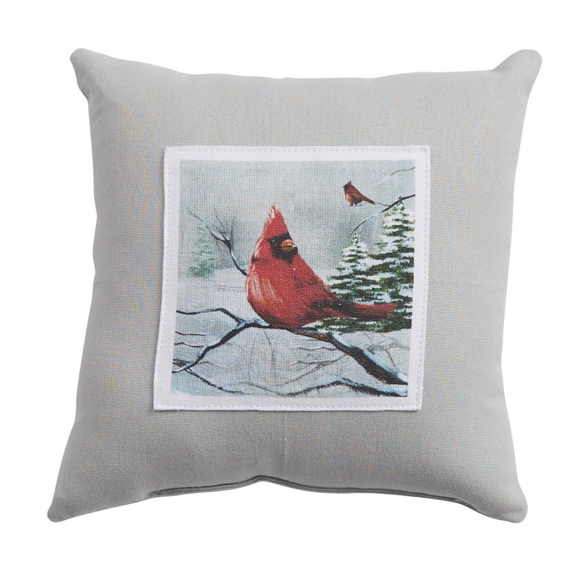 Peaceful Cardinal Pillow - 10x10 - Country Village Shoppe