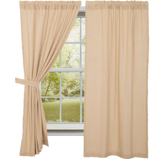 Burlap Vintage Panels - 72x63 - Country Village Shoppe