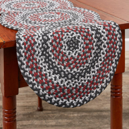 Limestone Braided Table Runners - Country Village Shoppe