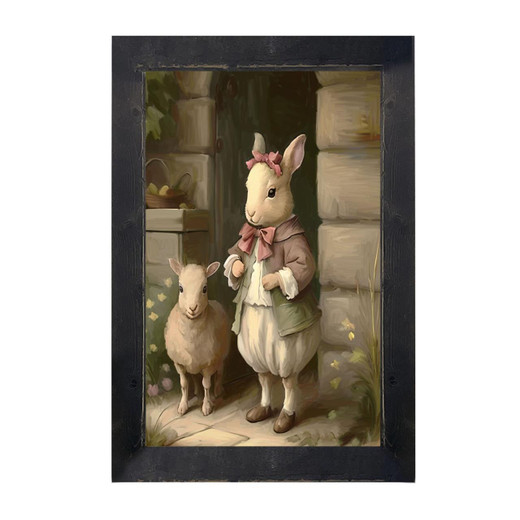 Violet - Black Frame 15x25 - Country Village Shoppe
