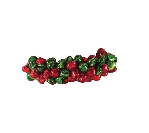 Red & Green Jingle Bells Napkin Rings - Set of 6 - Country Village Shoppe