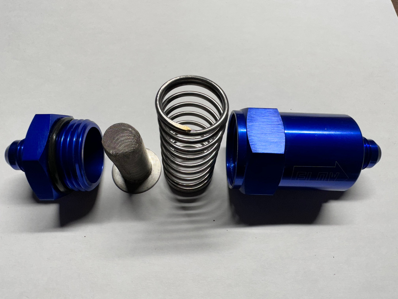 Fuel Filters AN Style Blue | Redhorse Performance