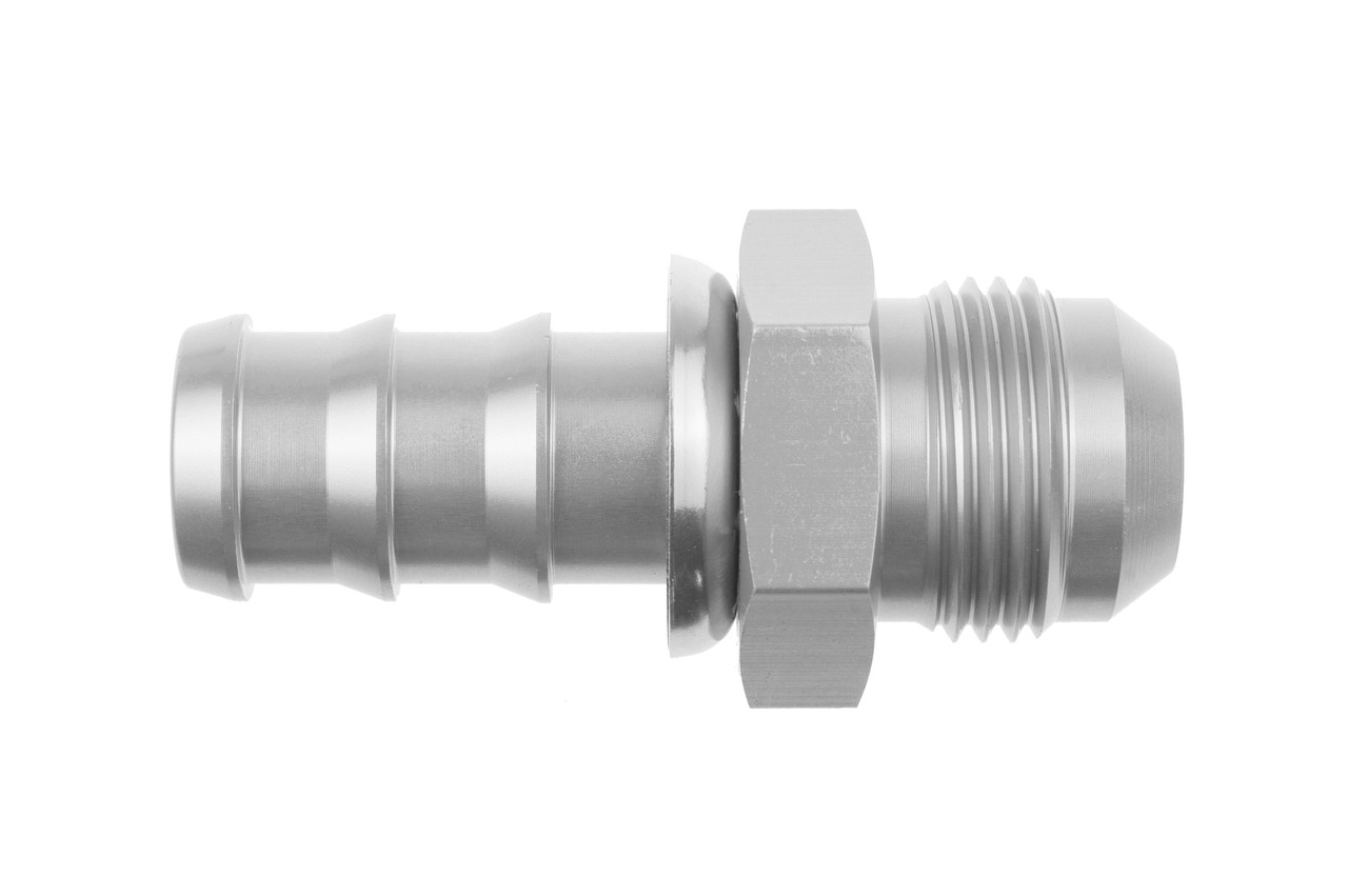 -06 AN male to 3/8" hose barb, straight