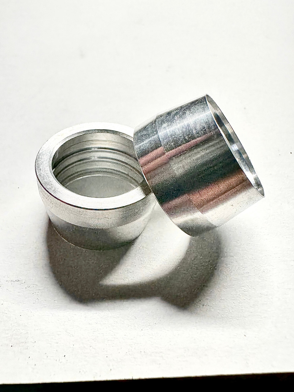 Aluminum Replacement Ferrules for -12 1200 Series PTFE Hose Ends - 2pcs/pkg