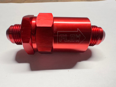 Fuel Filter AN Style Red | Redhorse Performance