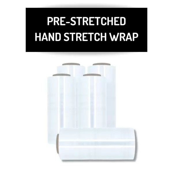 Wraptite EWHF1615A-MAX80 15 x 1476 Hand Wrap Pre-Stretch 4 rls cs