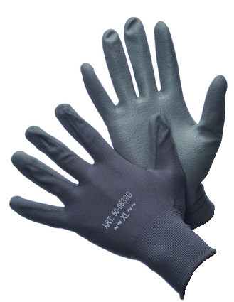 50-6639G - GREY NYLON SHELL GREY POLYURETHANE COATING NYLON/POLYESTER ...