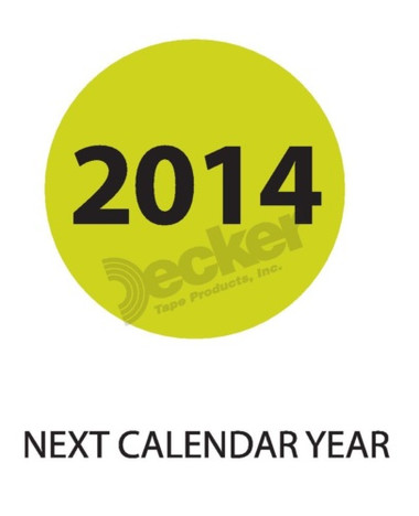 DL6987 C Color-Coded Labels Decker Labels