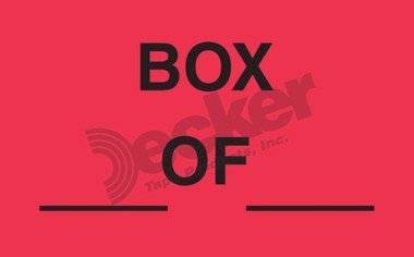 DL3232 Control Labels Decker Labels