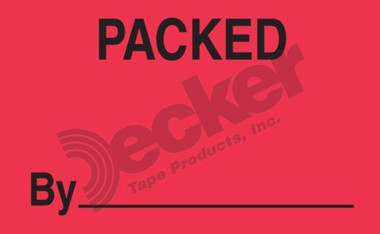 DL3381 Control Labels Decker Labels