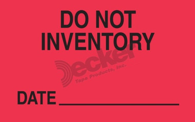 DL3432 Control Labels Decker Labels