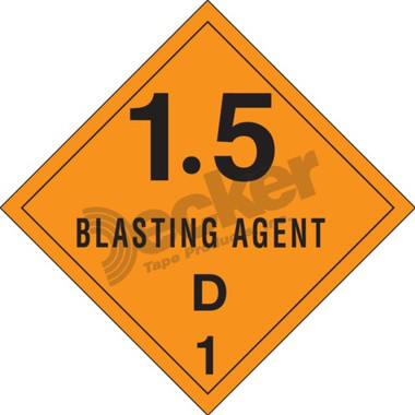 DL5030 DOT Labels Decker Labels