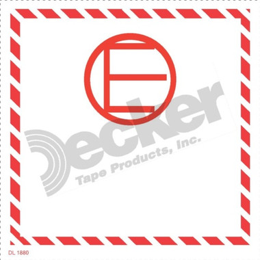 DL1880 Regulated Labels Decker Labels