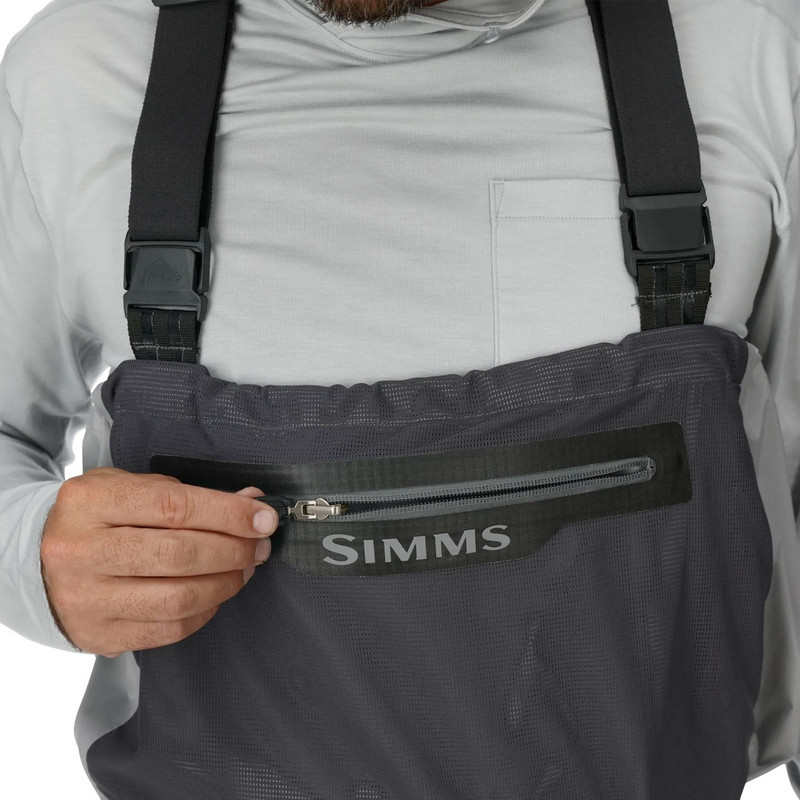Simms Flyweight Packable Wader - Cinder | FREE SHIPPING - Little River ...