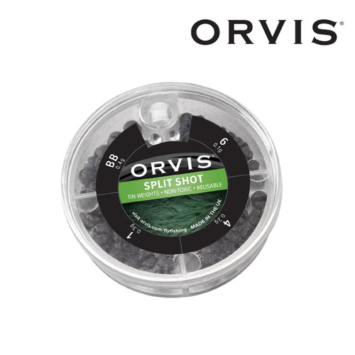 Orvis Tin Split Shot Assortment