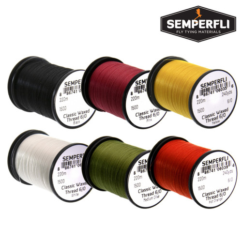 Semperfli Classic Waxed Thread 6/0