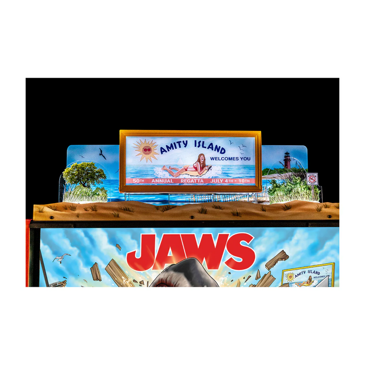 JAWS Pinball Topper