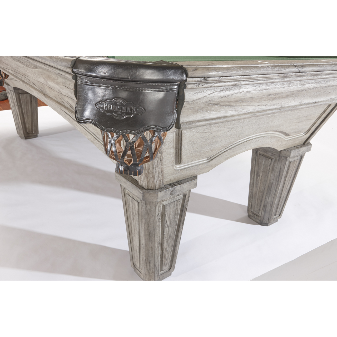 Glenwood Pool Table in Rustic Grey