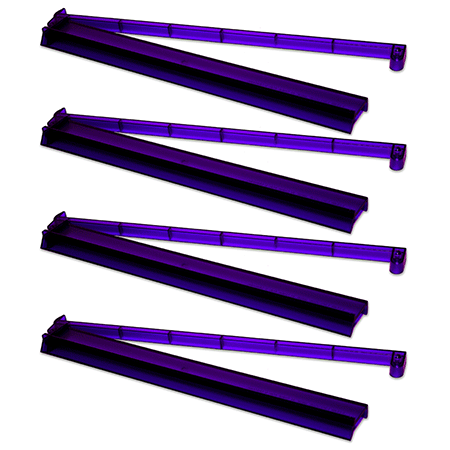 Dark Purple Mah Jongg Combo Racks – Set of 4