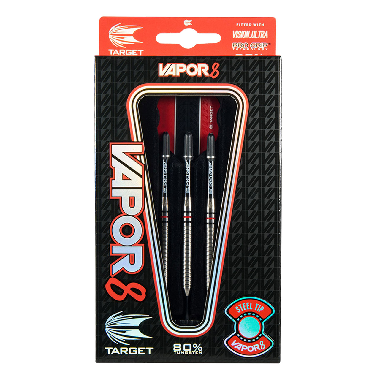 Target Vapor 8 Steel Tip Darts 25g
