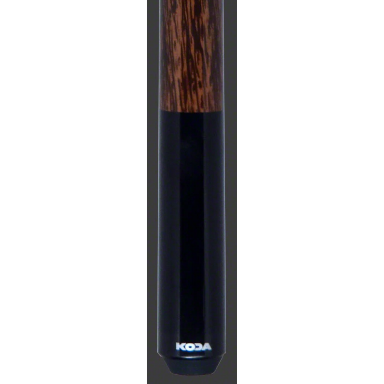 Koda KD20 Black with Black Palm Graphics Wrapless Pool Cue