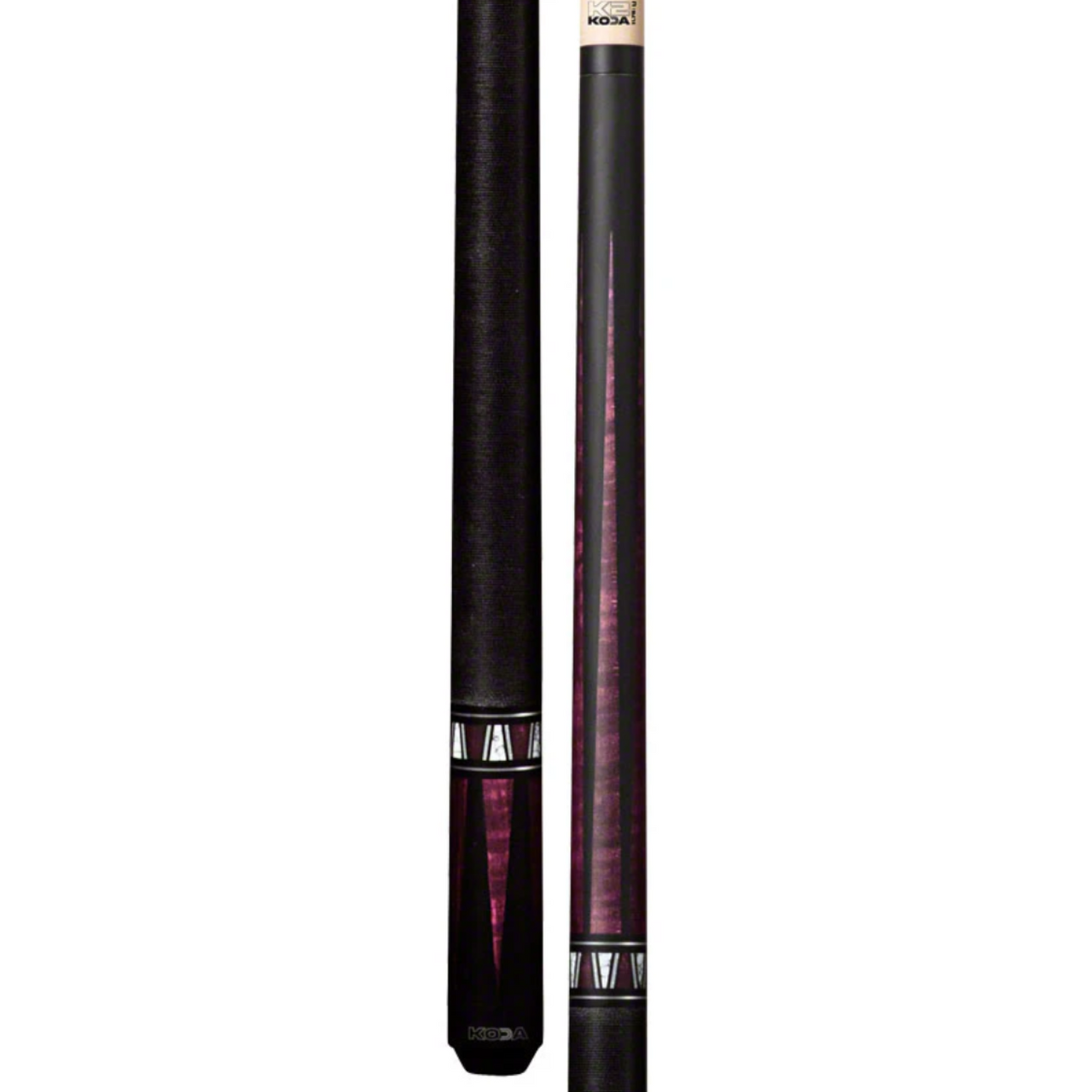K2 KL170 Matte Black and Purple Graphics 11.75mm Pool Cue